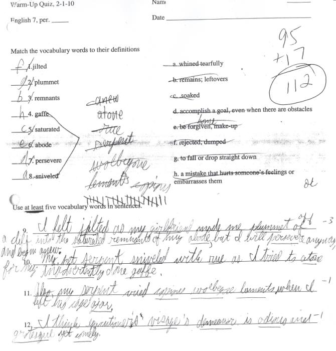 NYLearns.org - Grammar/Vocabulary Warm-Ups by St. Lawrence-Lewis BOCES