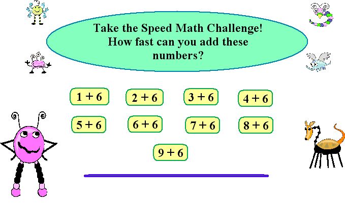 Second Grade || Speed Math p6