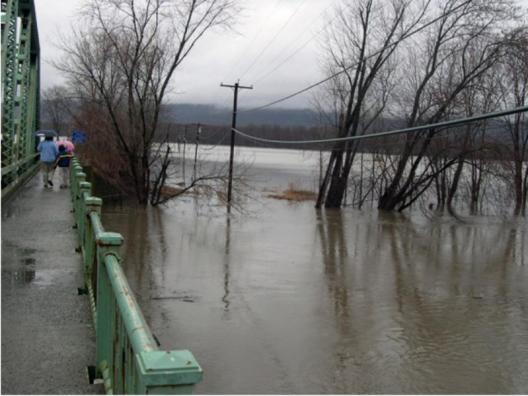 Earth Science Digital Image Library - Wallkill River Flood - SAS